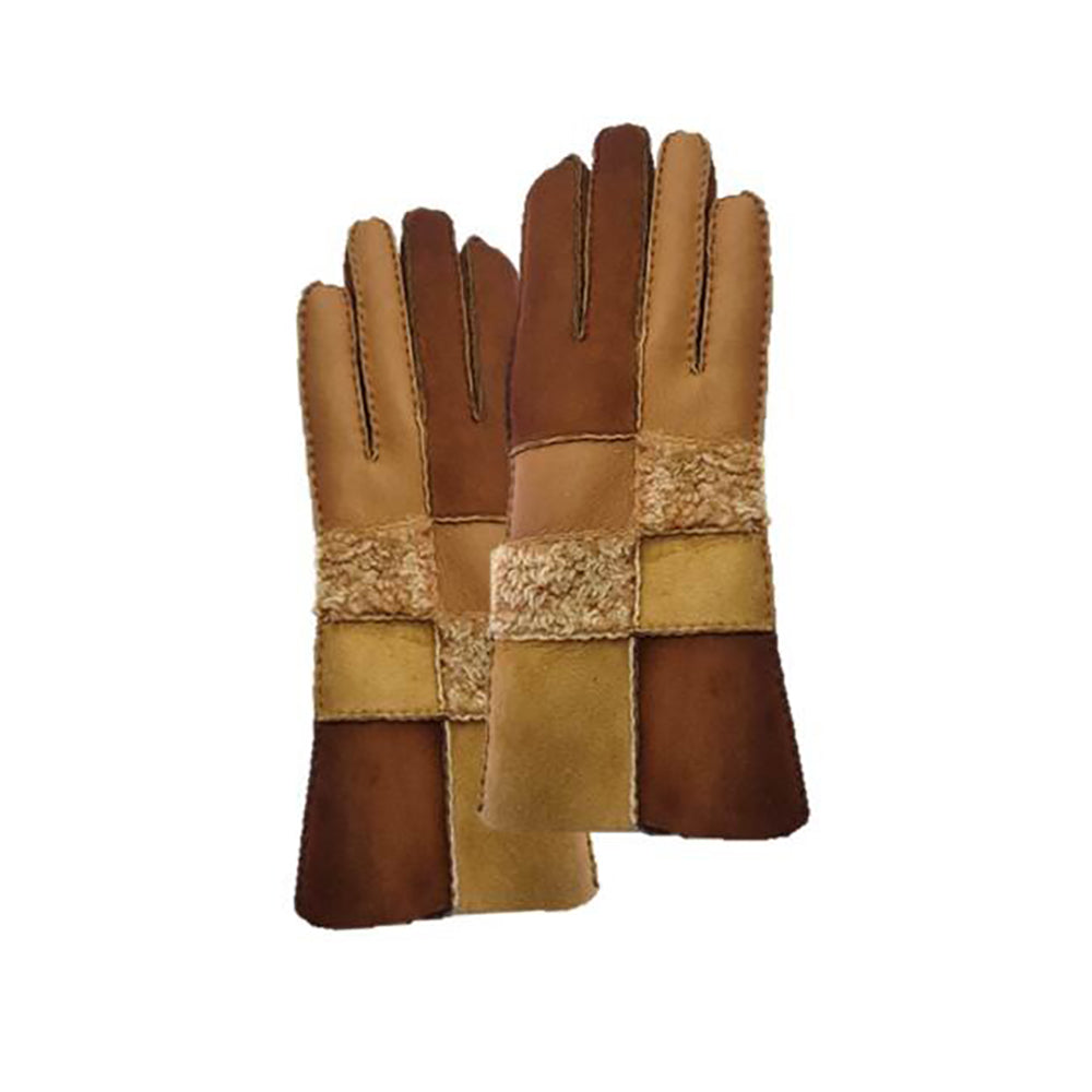 Paneled Shearling Glove – Justin Gregory